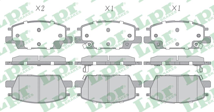 PASTILLAS DE FRENO PAF2282